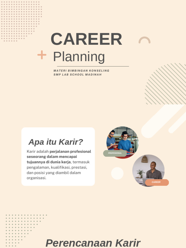 Perencanaan Karir BK | PDF | Bisnis | Pengembangan Diri