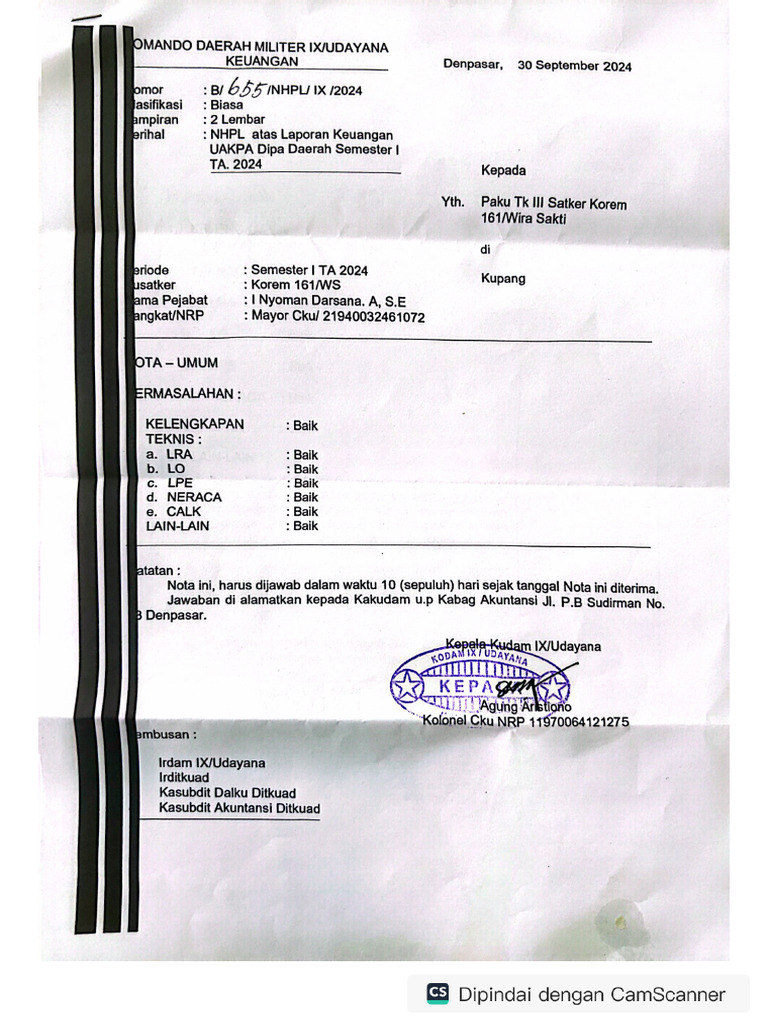 Nota Bali | PDF