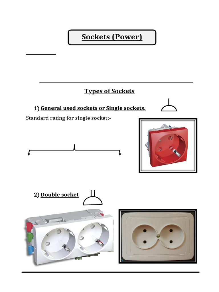 Power Socket | PDF