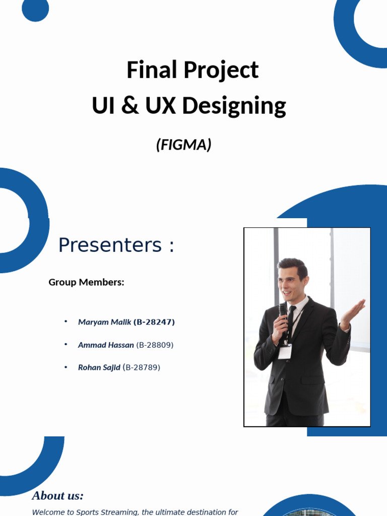 UI & UX Final Presentation | PDF | Career & Growth