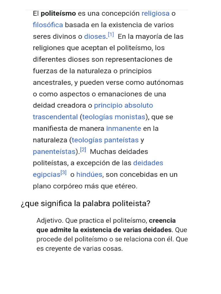 Politeismo | PDF