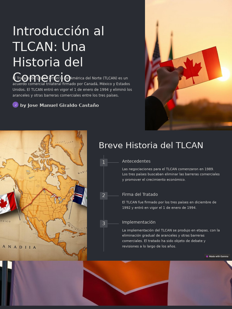 Introduccion Al TLCAN Una Historia Del Comercio | PDF | Tratado de Libre Comercio Norteamericano ...