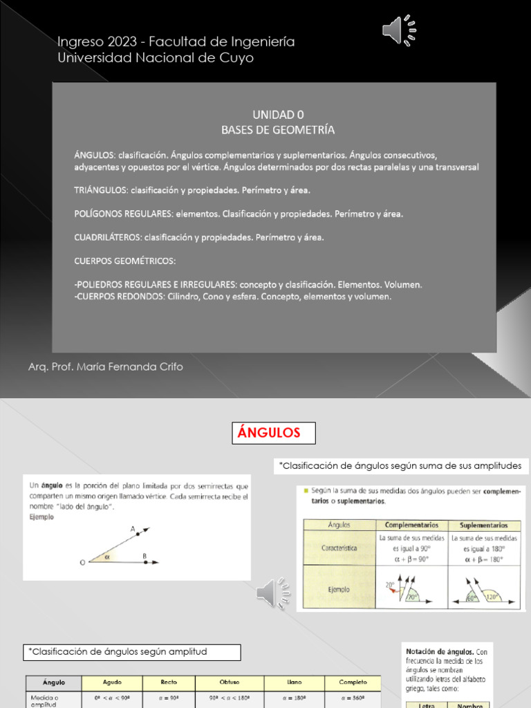 Clase Bases de Geometría XD | PDF