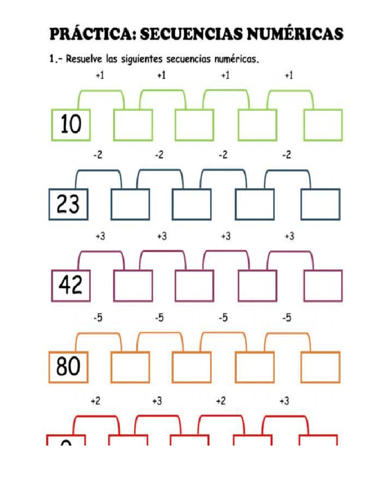 Matematica Fichas | PDF