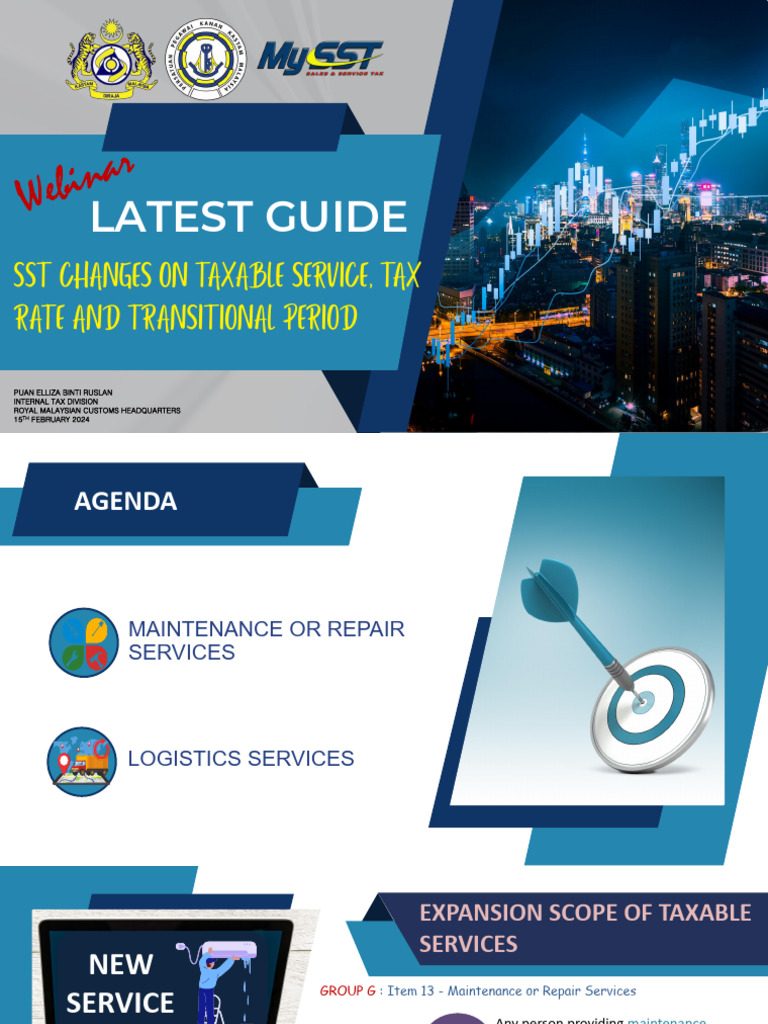 SST Guide for Maintenance Services in Malaysia | PDF | Cargo | Warehouse