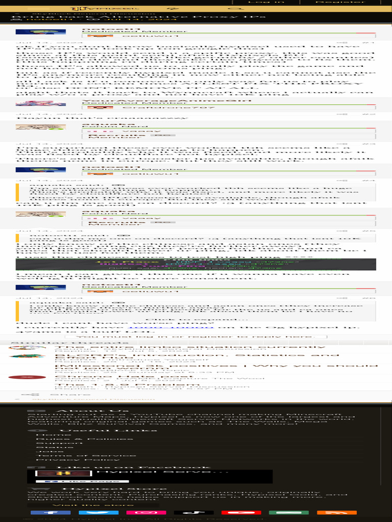 Bring Back Alternative Proxy IPs Hypixel Forums | PDF | Online Services | Cyberspace