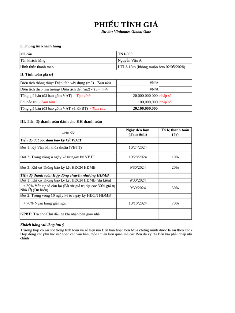 MAHN - Mẫu PTG VGG | PDF