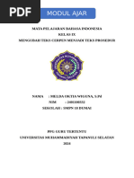 Modul Ajar Teks Prosedur Kelas 7 | PDF