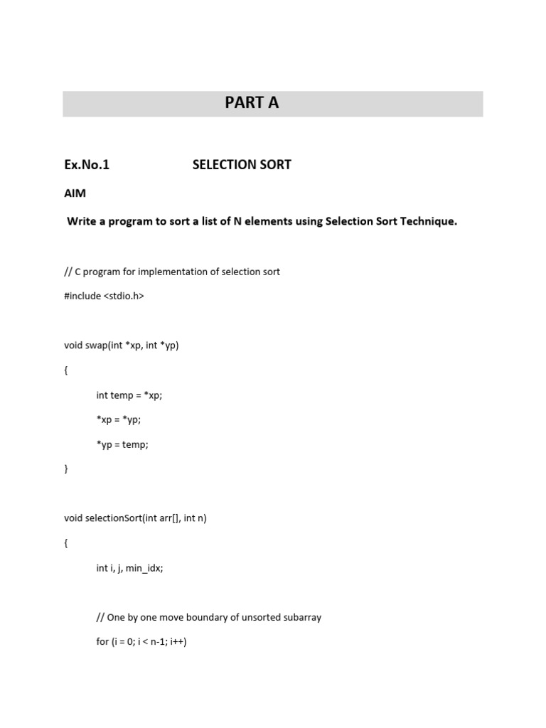 DAA Lab Programs | PDF | Integer (Computer Science) | Algorithms DAA Lab Programs | PDF | Integer (Computer Science) | Algorithms
