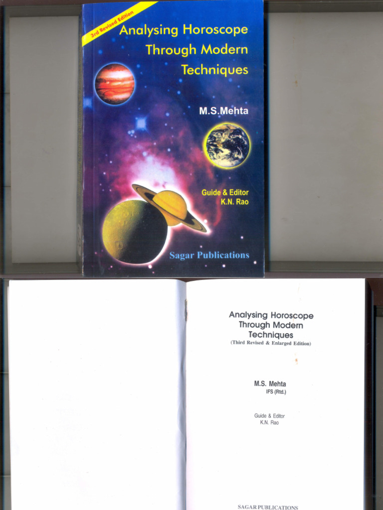 Analysing Horoscope Through Modern Techniques | PDF