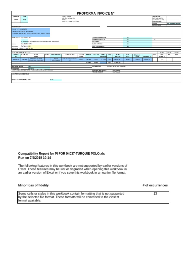 2.performa Invoice | PDF