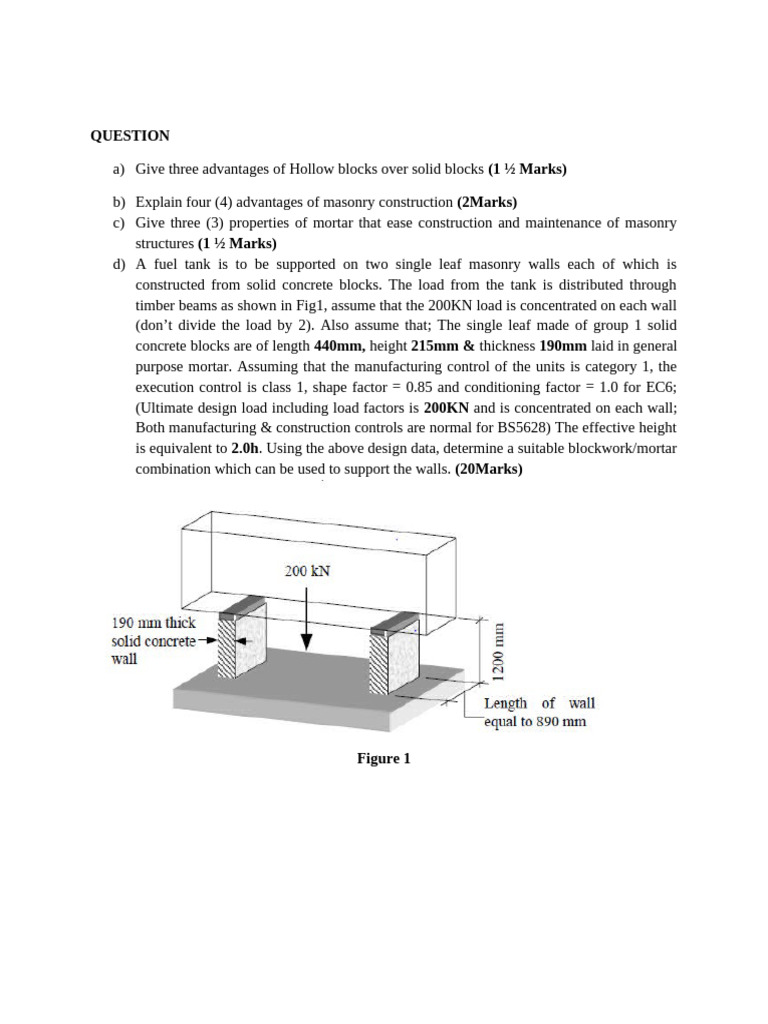 Civ 4107 Assignment 1 Pdf 