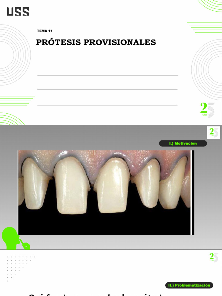 Clase Prótesis Provisionales | PDF | Macromoléculas | Polímeros