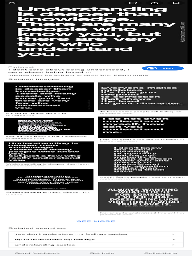 Not Being Understood Quotes - Google Search | PDF | Art | Self-Improvement