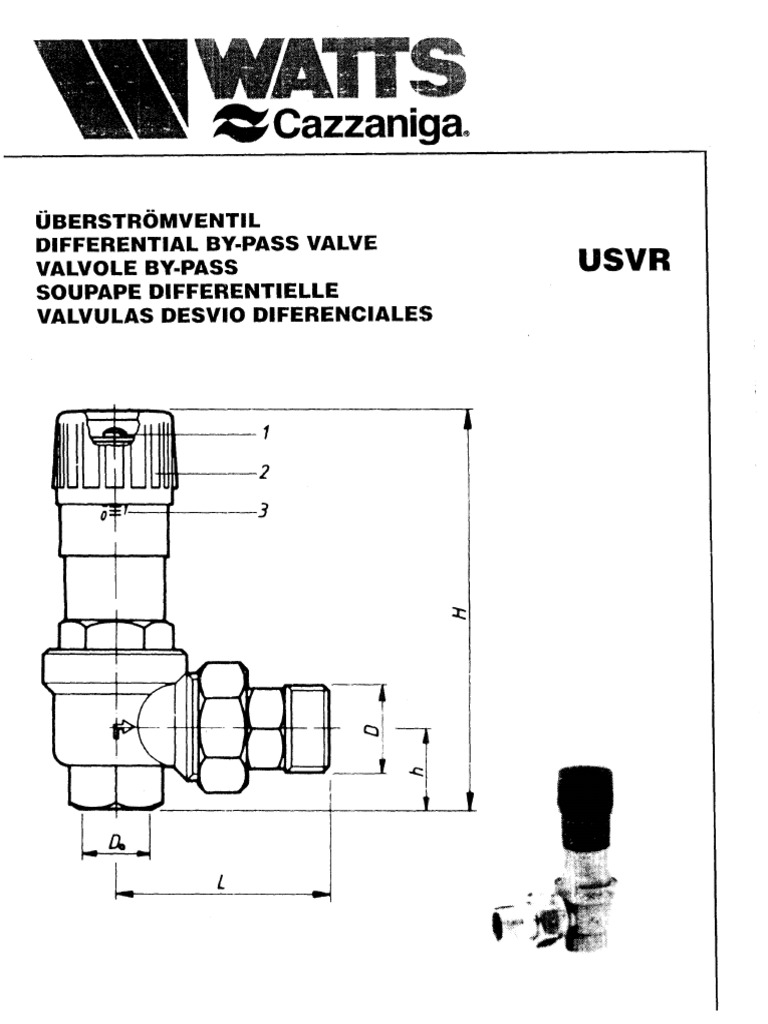 Ficha Tecnica Valv. By-Pass | PDF