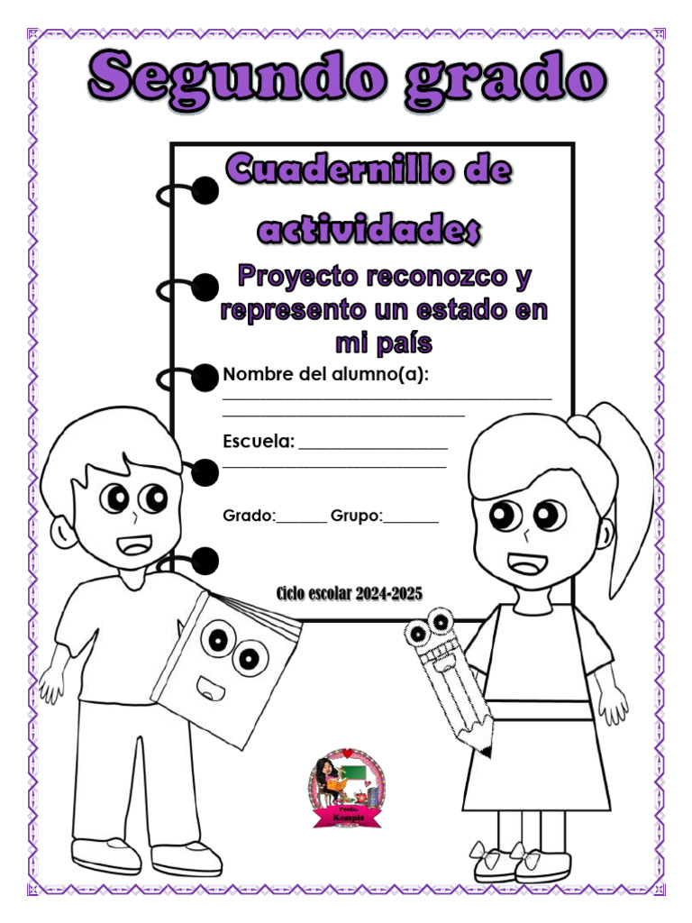 2° Cuadernillo de Actividades (Anexos) Proyecto Reconozco y Represento Un Estado en Mi País ...