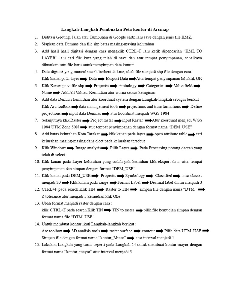 Langkah Langkah | PDF