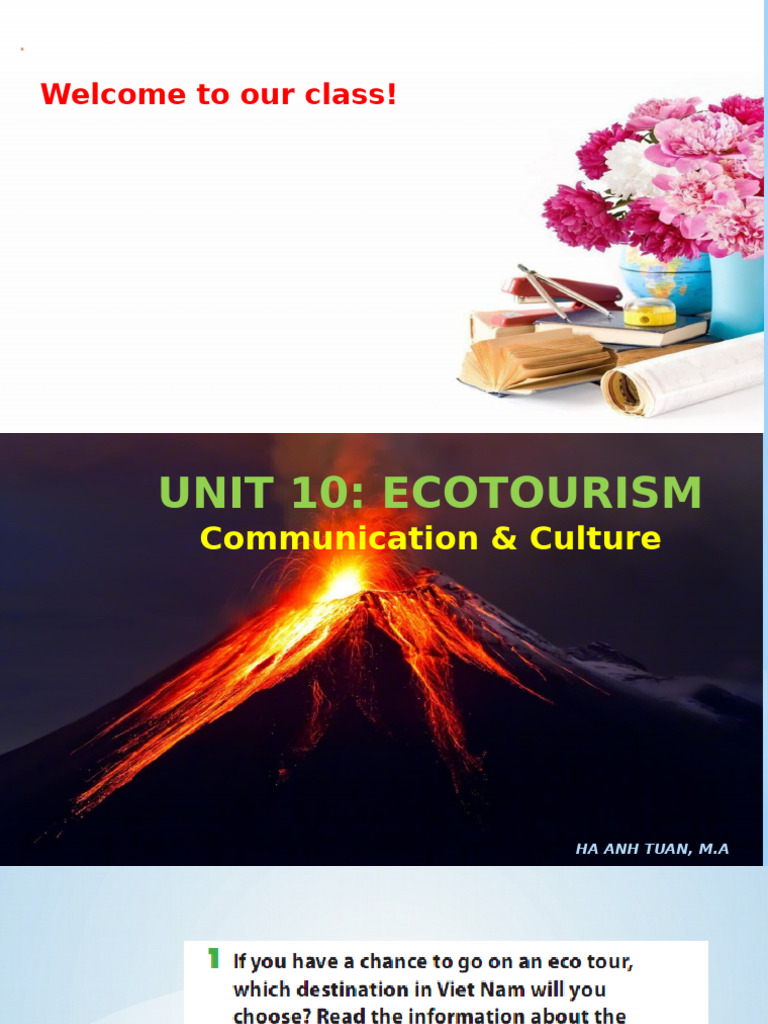 Unit 10 Ecotourism Lesson 7 Communication and Cuture | PDF