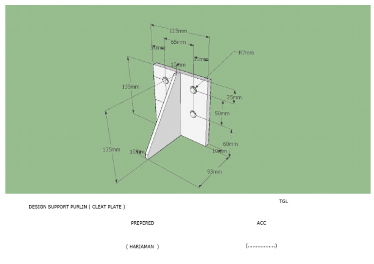 CLEAT PLATE PURLIN 150 MM | PDF | Technology & Engineering