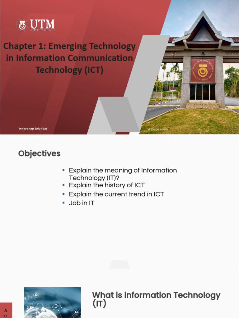 Overview of ICT and Its Evolution | PDF | World Wide Web | Internet & Web