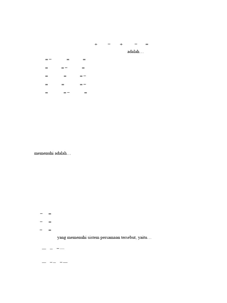 Soal Matematika Babak Penyisihan GLM SMA 2022 | PDF