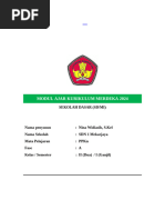 Contoh RPP Kurikulum Merdeka SD | PDF