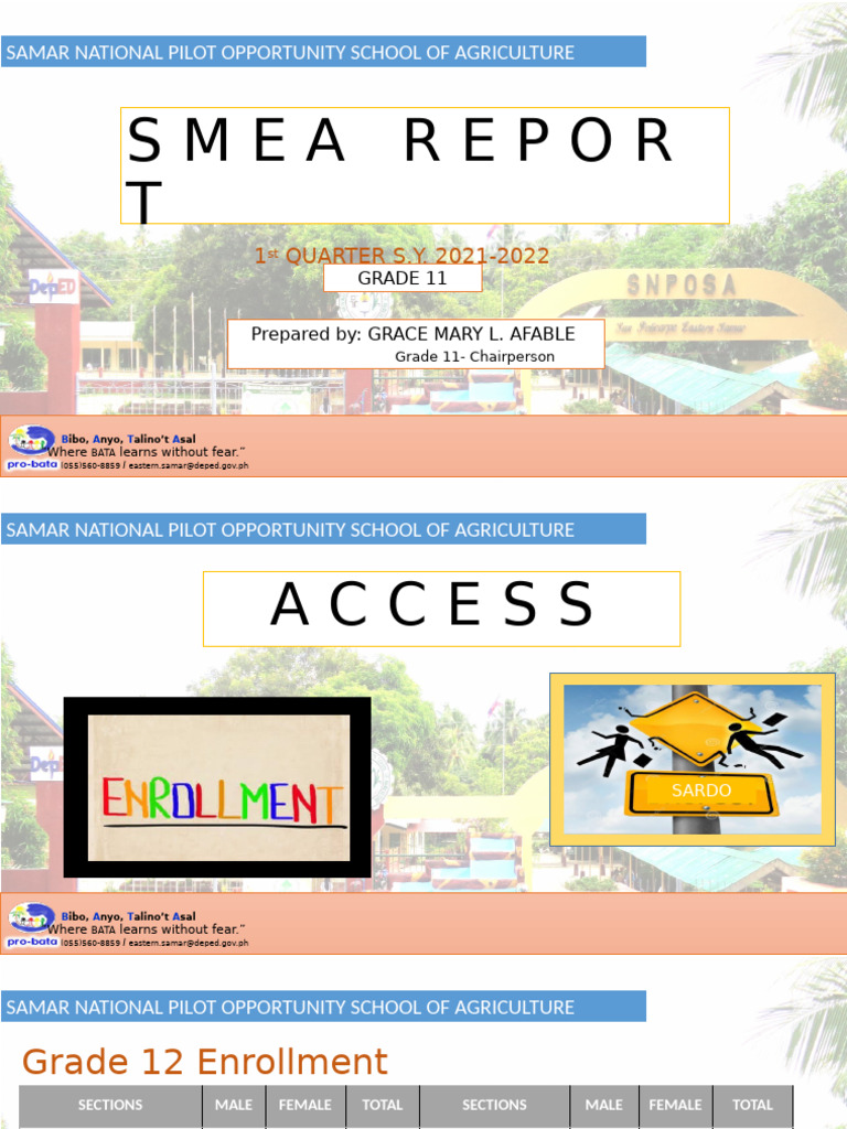 1st Quarter Smea Grade 11 | PDF