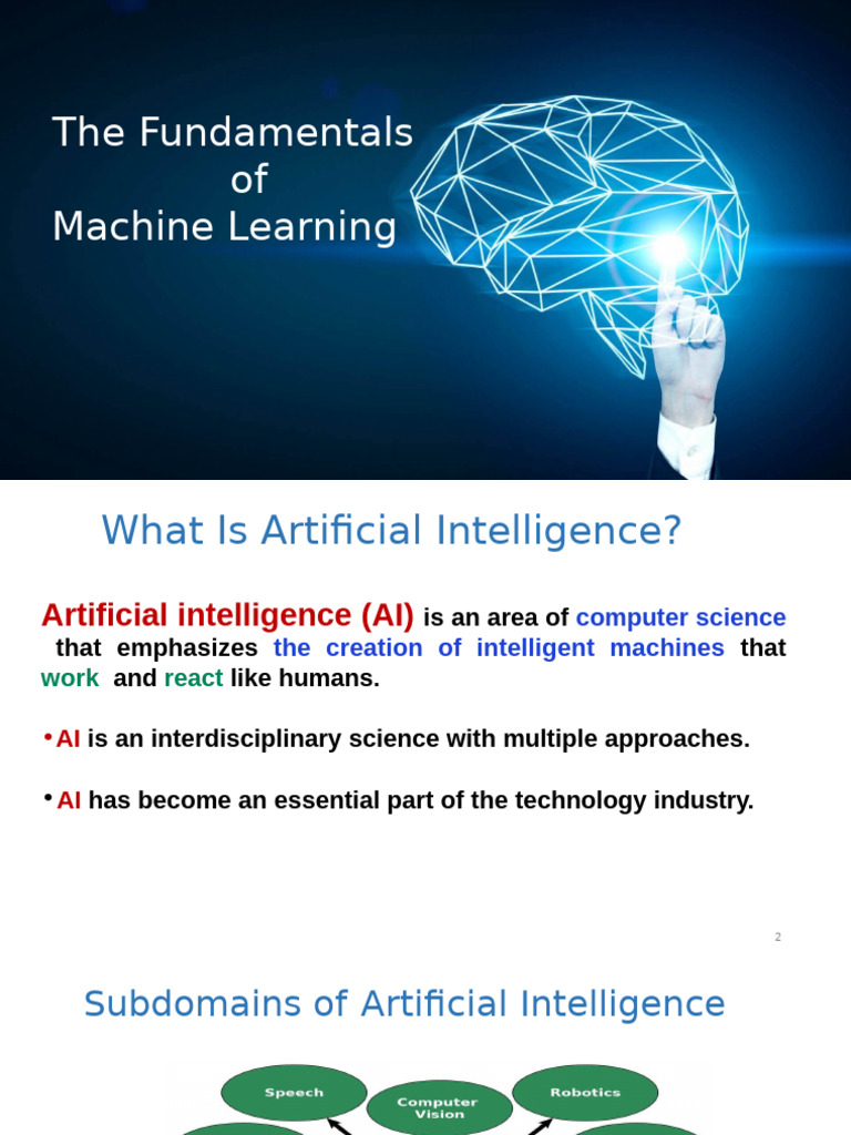 ML PPT (1) | PDF | Machine Learning | Cross Validation (Statistics)