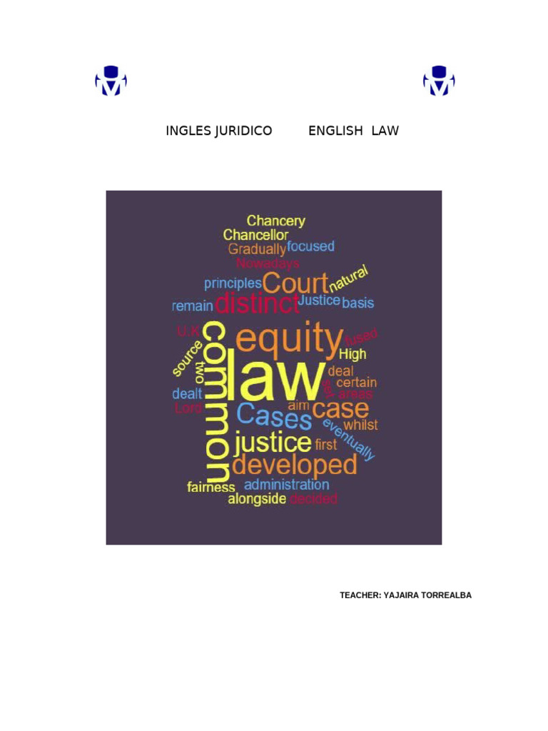 Programa Ingles Juridico | PDF | Enseñando | Idioma en Inglés