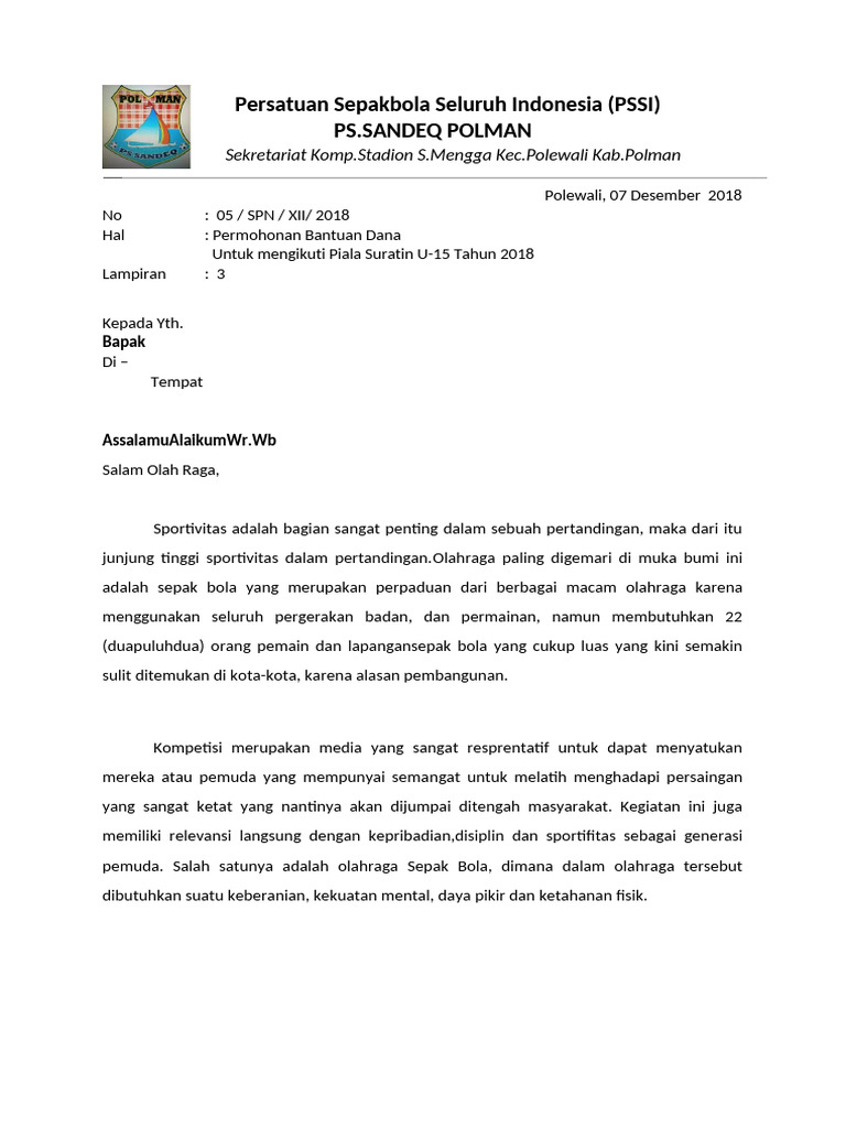 Proposal Sandeq | PDF