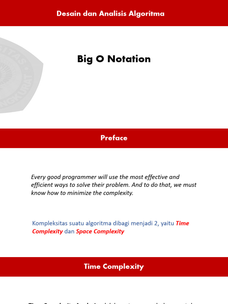 3 - Big O Notation | PDF
