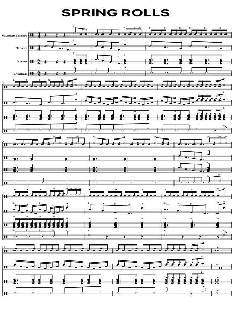 Spring Rolls | PDF