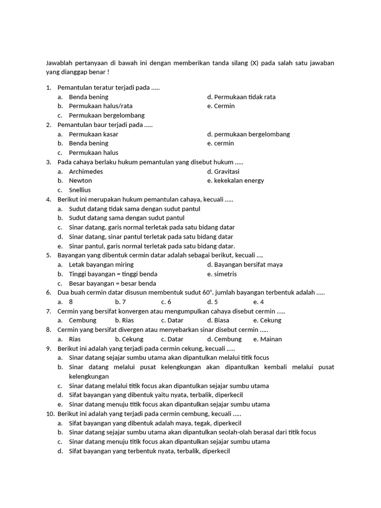 Fisika Semester II 2019 | PDF
