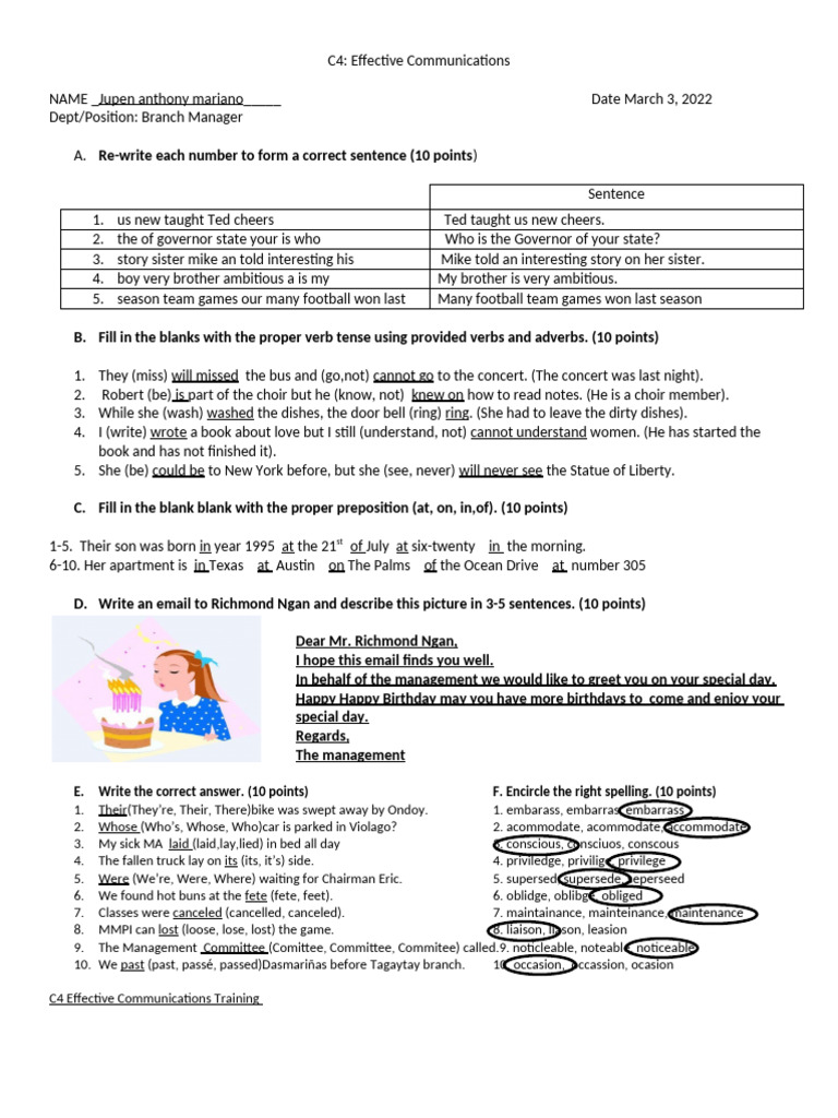 Essay - Effective Communications | PDF | Languages | Foreign Language Studies