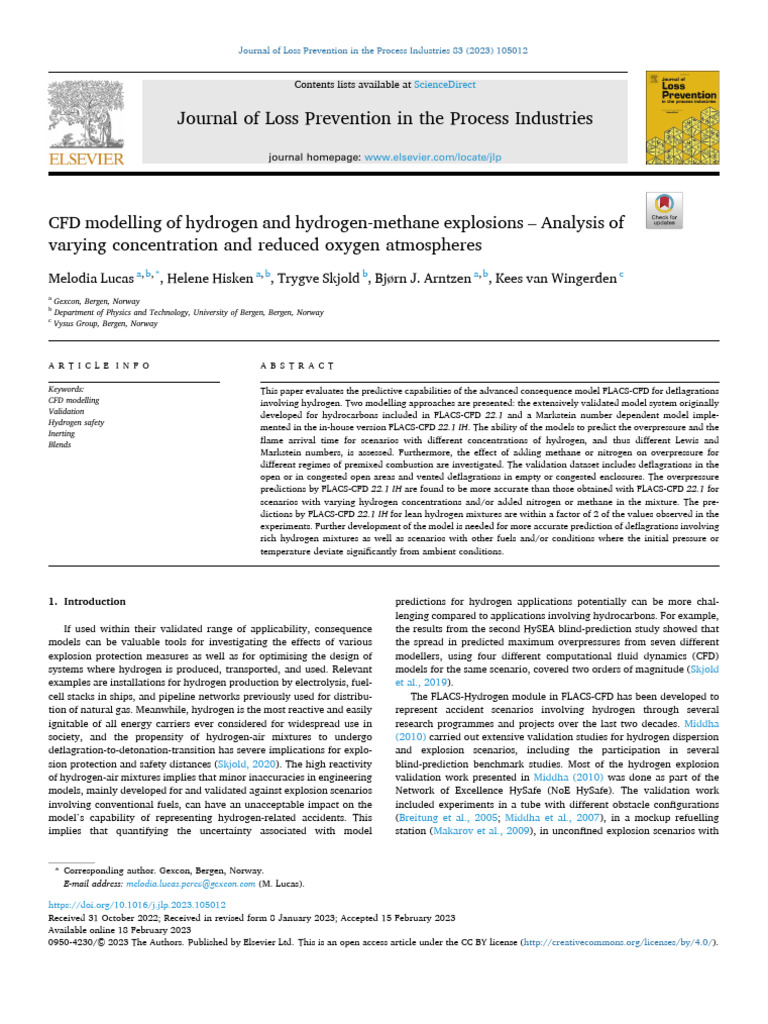 CFD of Multiphase Flows With Machine Learning | PDF | Hydrogen | Combustion