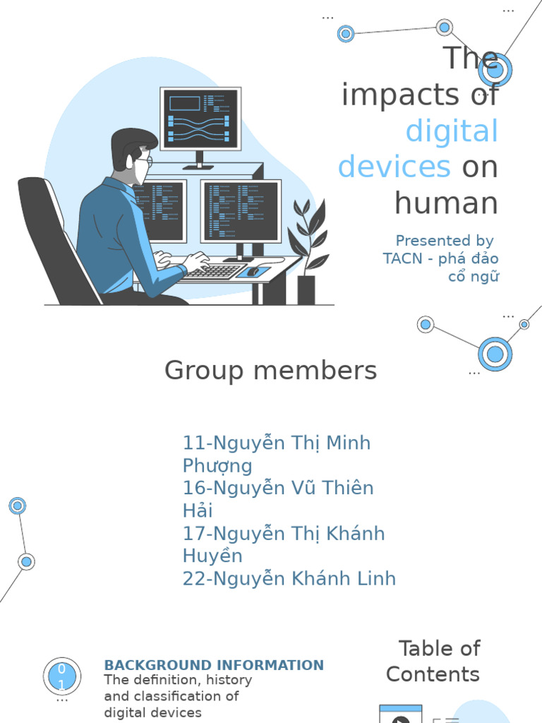 The Impacts of Digital Devices On Human | PDF | Psychology | Mental Health