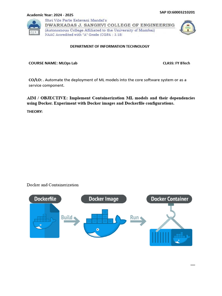Arnav MLOPSLab03 | PDF | System Software | Computer Science