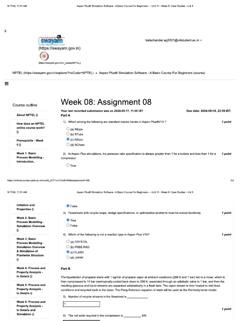 Week 8 Assignment 8 Quiz | PDF