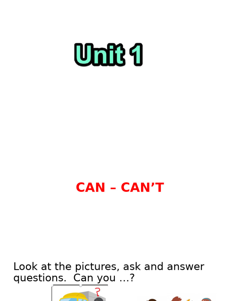 LEVEL 1 UNIT 1 GRAMMAR | PDF