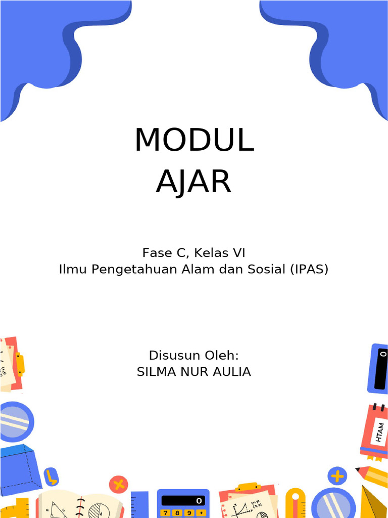 Modul Ajar Kelas 6 - IPAS | PDF