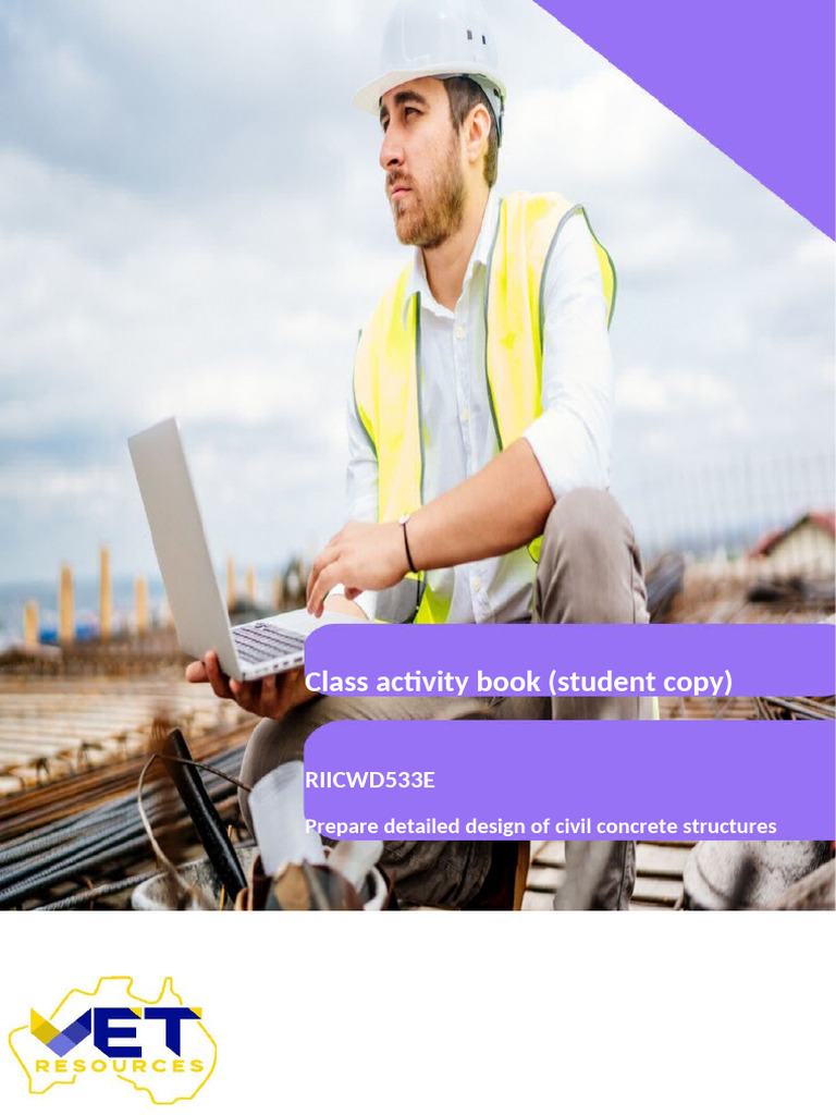 RIICWD533E - Class Activity Book (Student Copy) | PDF | Concrete | Computer Aided Design
