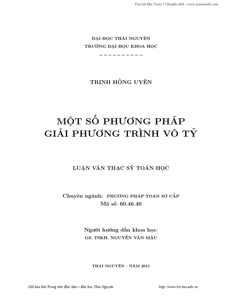 Mot SP PP Giai PTVT | PDF