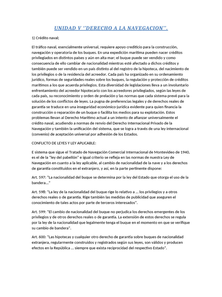 Unidad V | PDF | Ley de hipotecas | Ley común