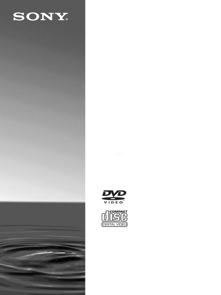 DVP-NS305_Sony | PDF | Compact Disc | Recording