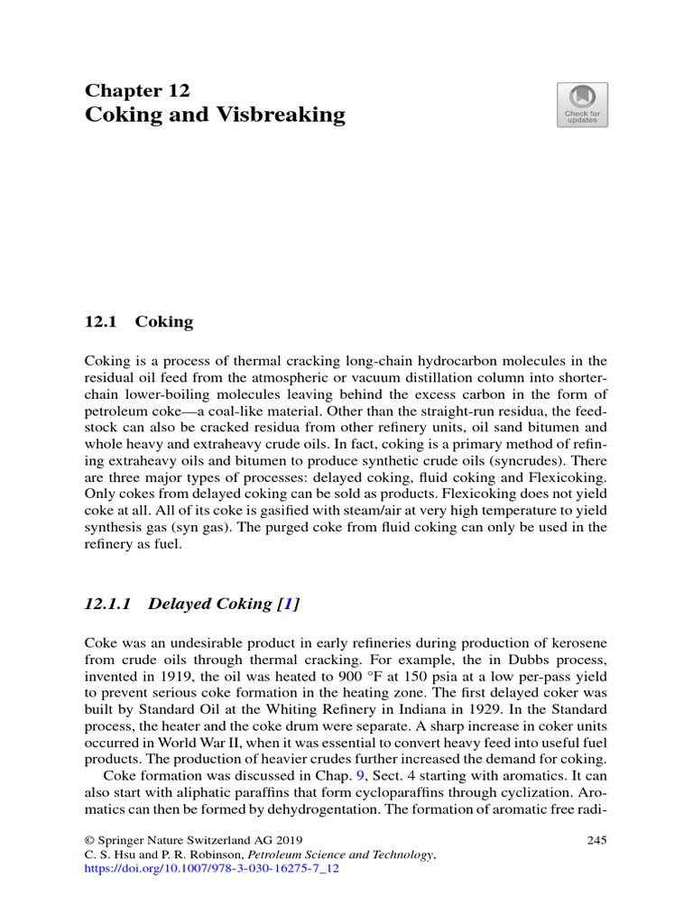 10.1007@978 3 030 16275 712 | PDF | Cracking (Chemistry) | Gasification