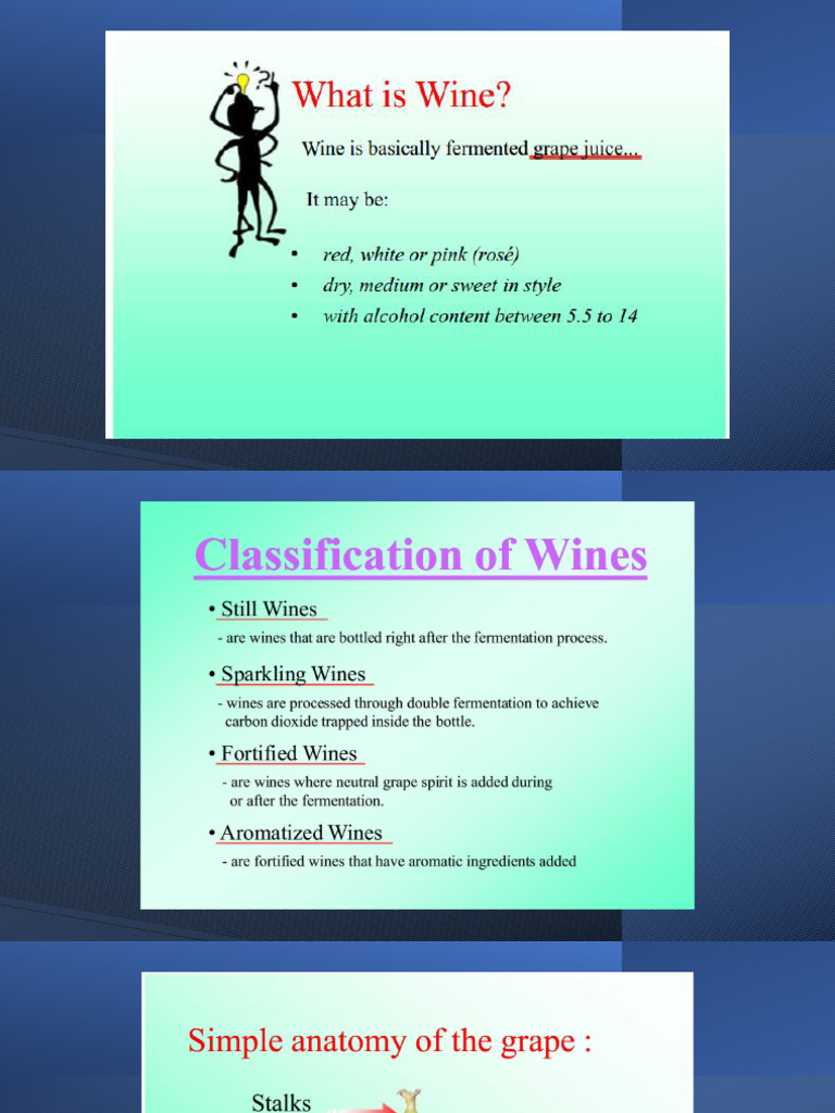 Basic Wine Knowledge | PDF