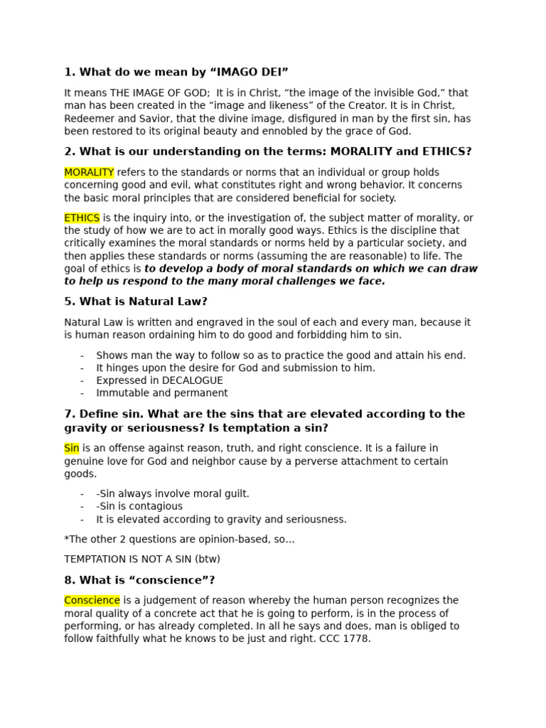 REL-ED-REVIEWER | PDF | Jesus | Faith