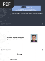 Guía para La Atención Médica y Antirrábica de La Persona Expuesta Al Virus de La Rabia | PDF ...