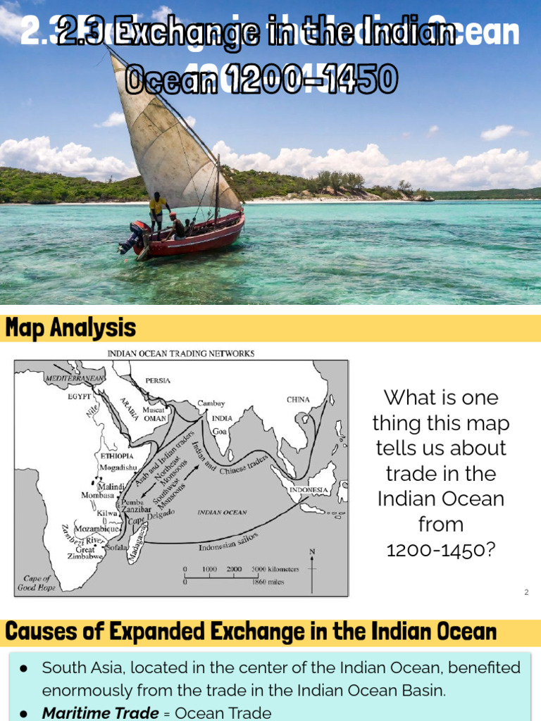 Indian Ocean Trade Dynamics 1200-1450 | PDF | Indian Ocean | Trade
