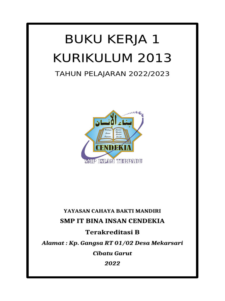 KURIKULUM - DOKUMEN I Kaver | PDF